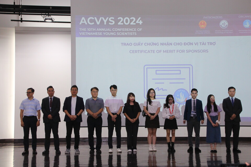 10th Annual Conference of Vietnamese Young Scientists (ACVYS 2024) Held ...